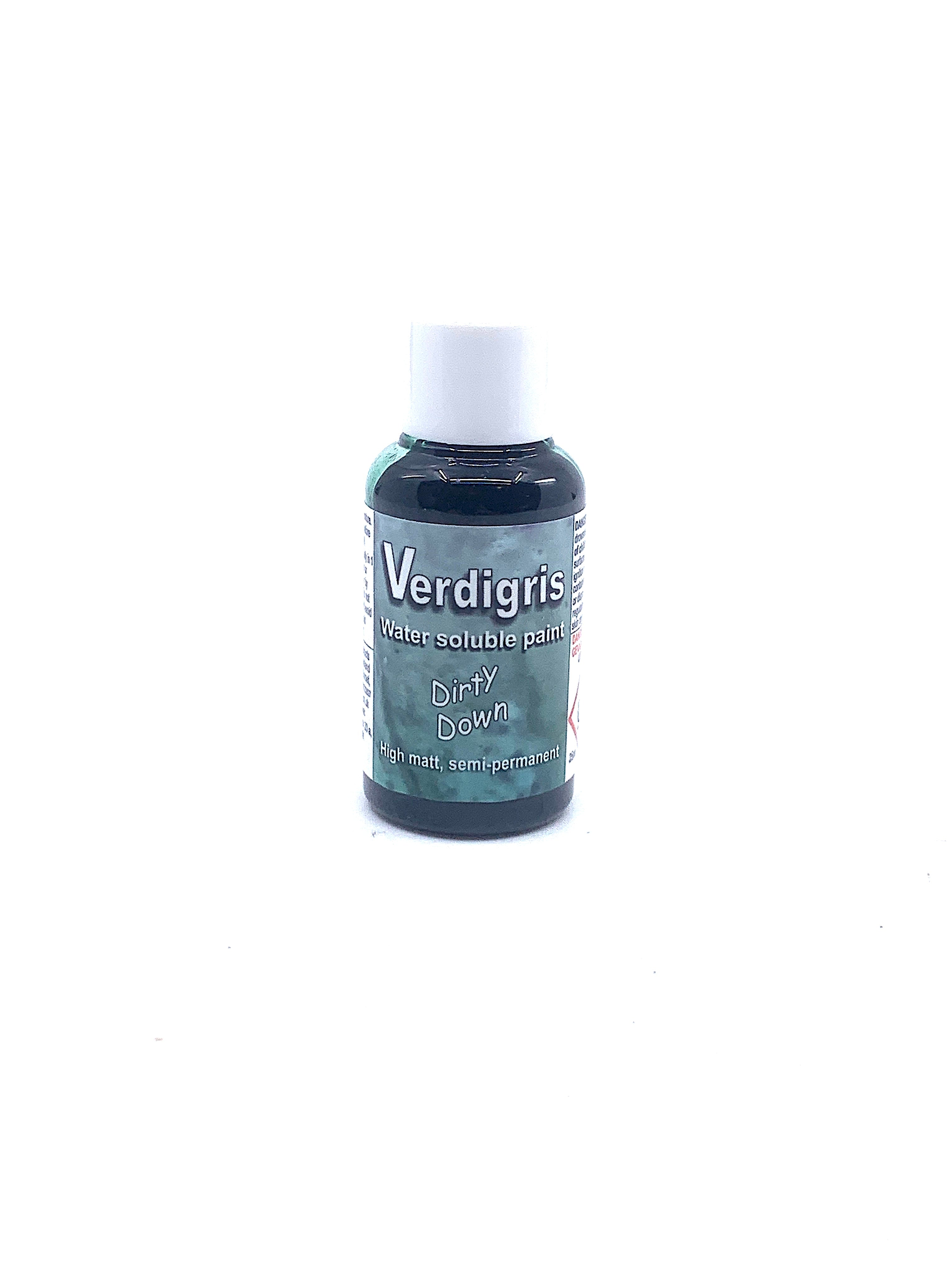 Dirty Down: Water Soluble Paint - Verdigris Effect (25ml pot) – Snydepels