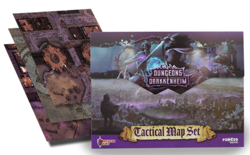 Dungeons of Drakkenheim (5E) Map Pack – Snydepels