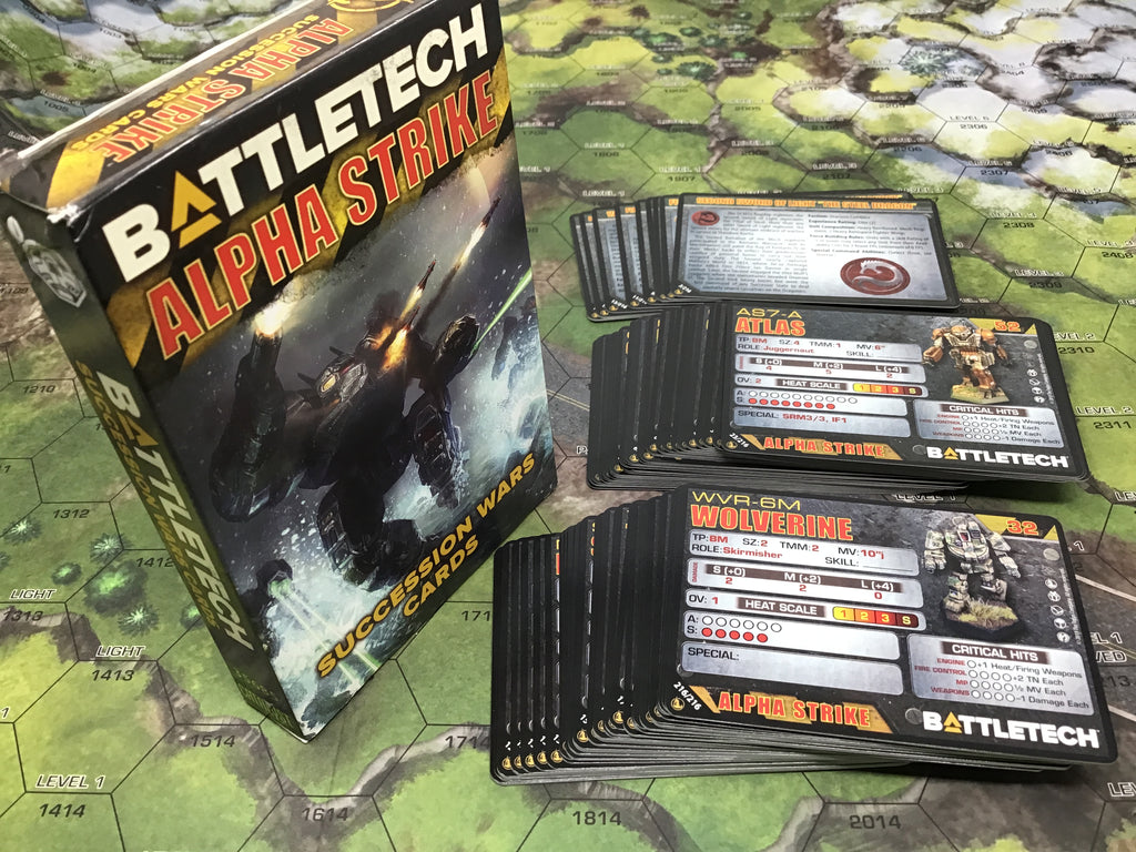 BattleTech: Alpha Strike - Succession Wars Cards – Snydepels