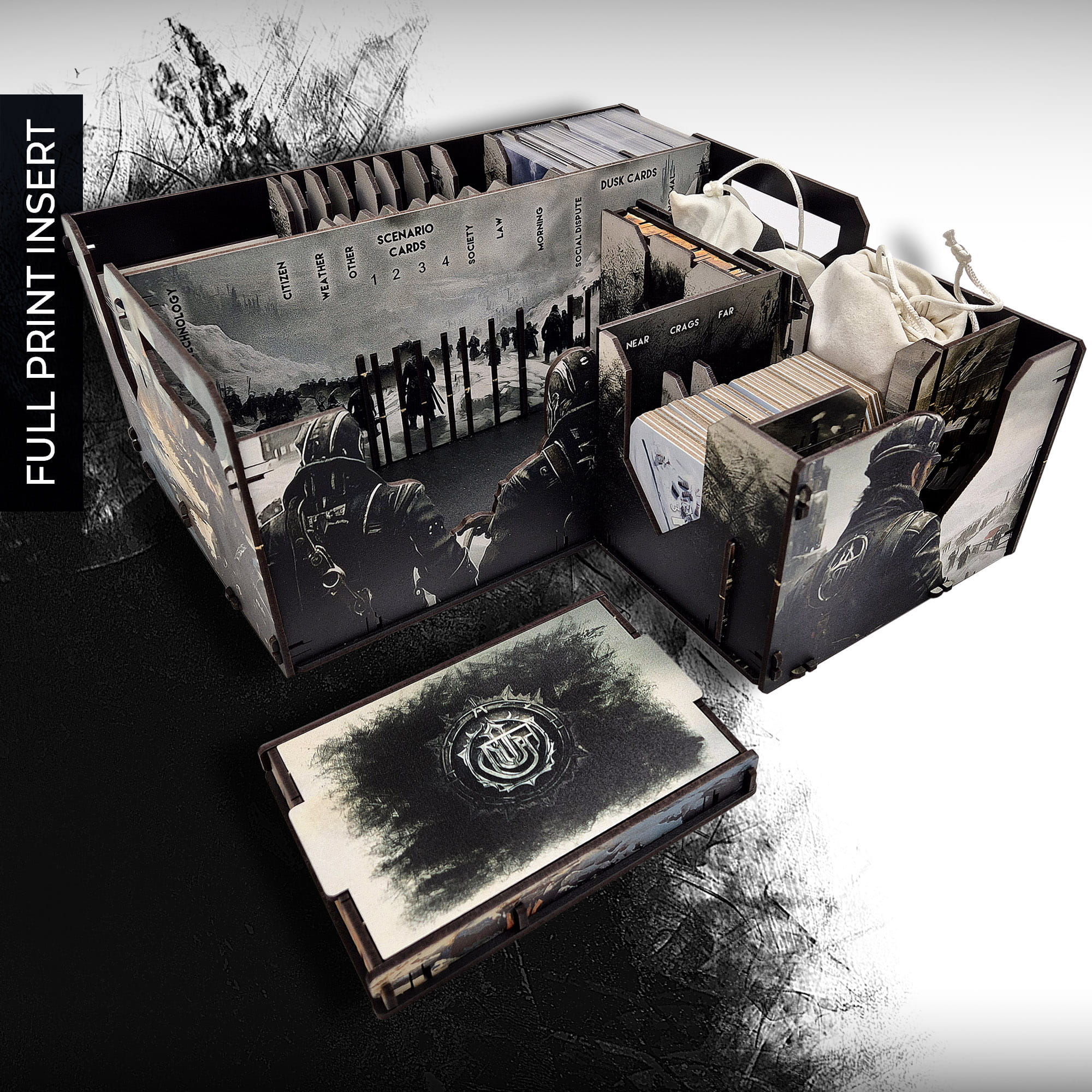 Insert for Frostpunk + Expansions UV Print (e-Raptor) – Snydepels